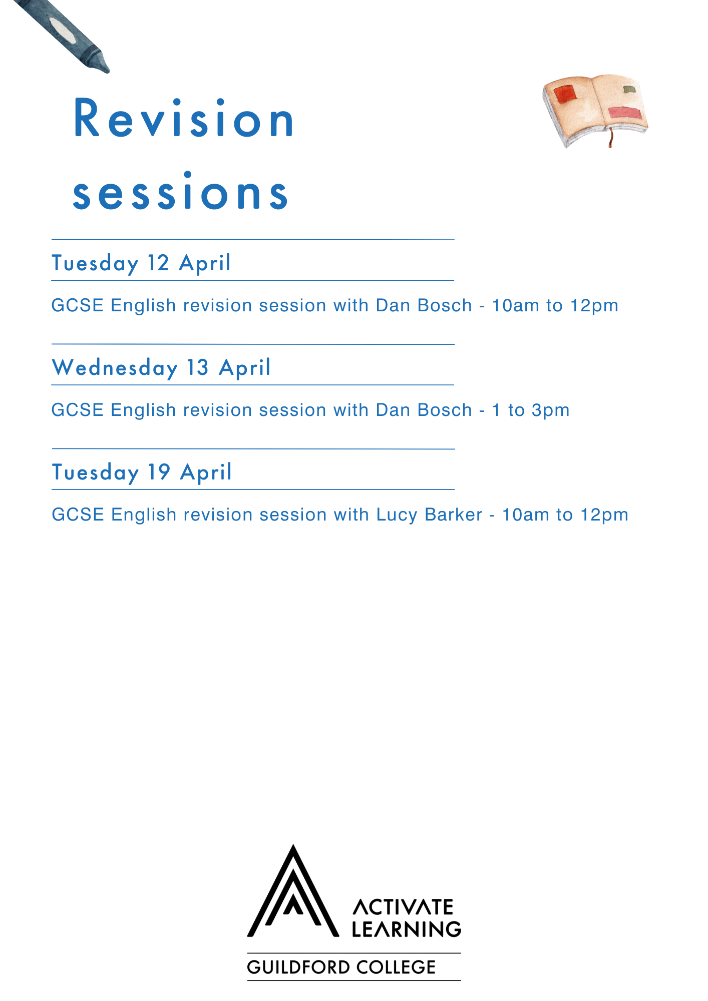 Supporting your GCSE Maths and English exams - Activate Learning