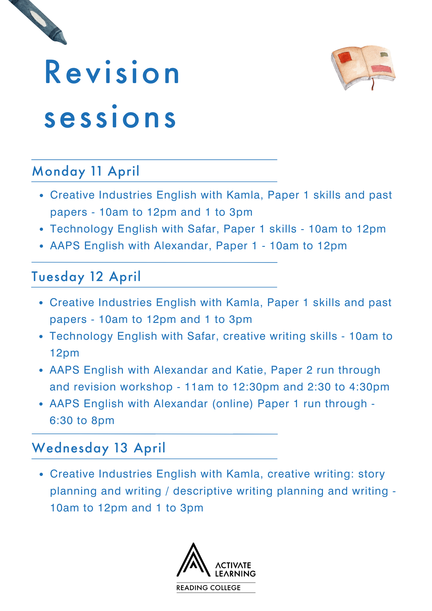 Supporting your GCSE Maths and English exams - Activate Learning