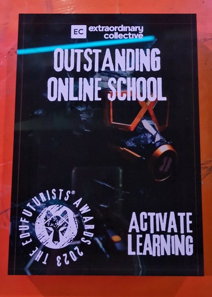 Activate Learning wins prestigious Edufuturists Uprising award for outstanding online provision ...