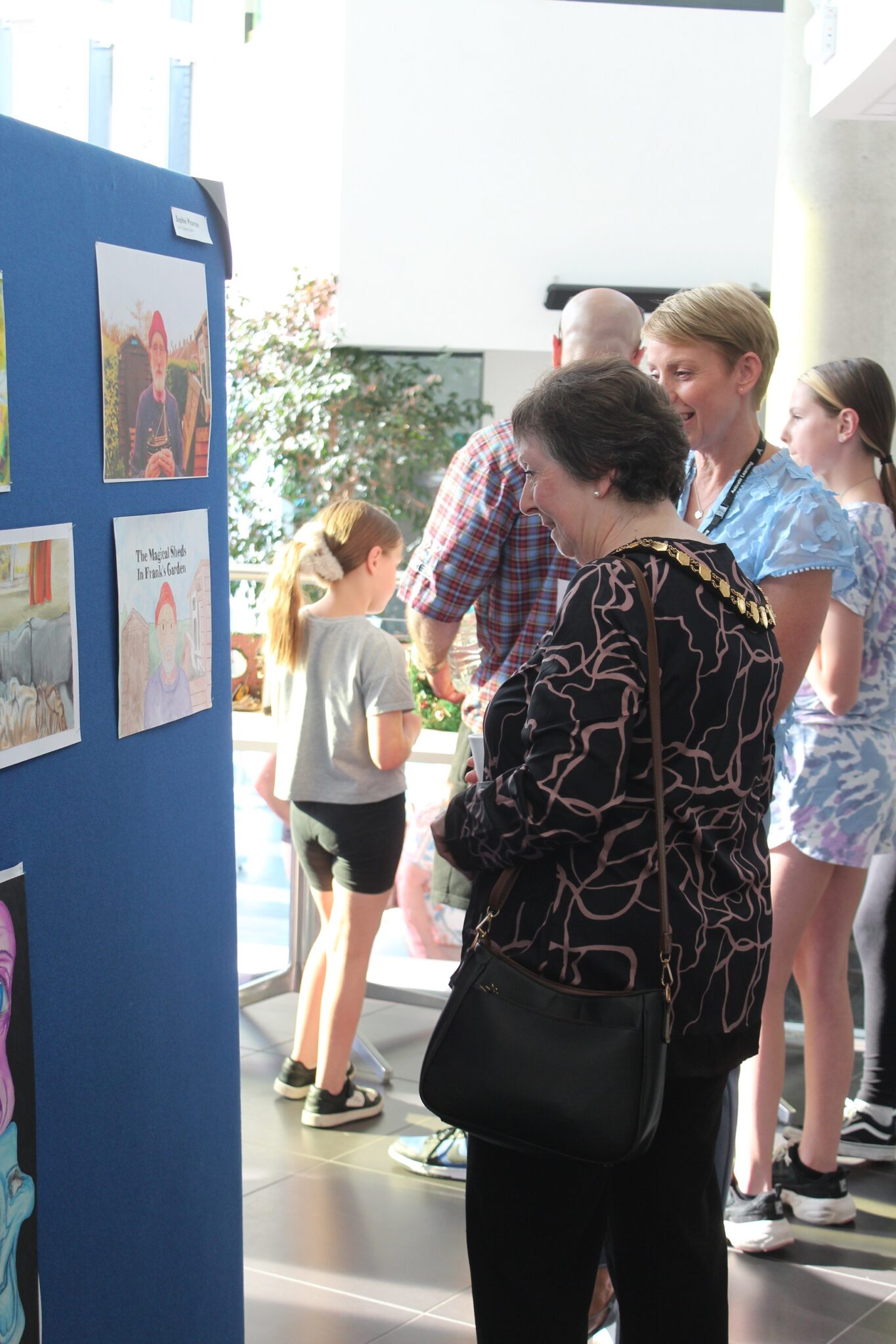 Students celebrate their artistic achievements at end of year show ...