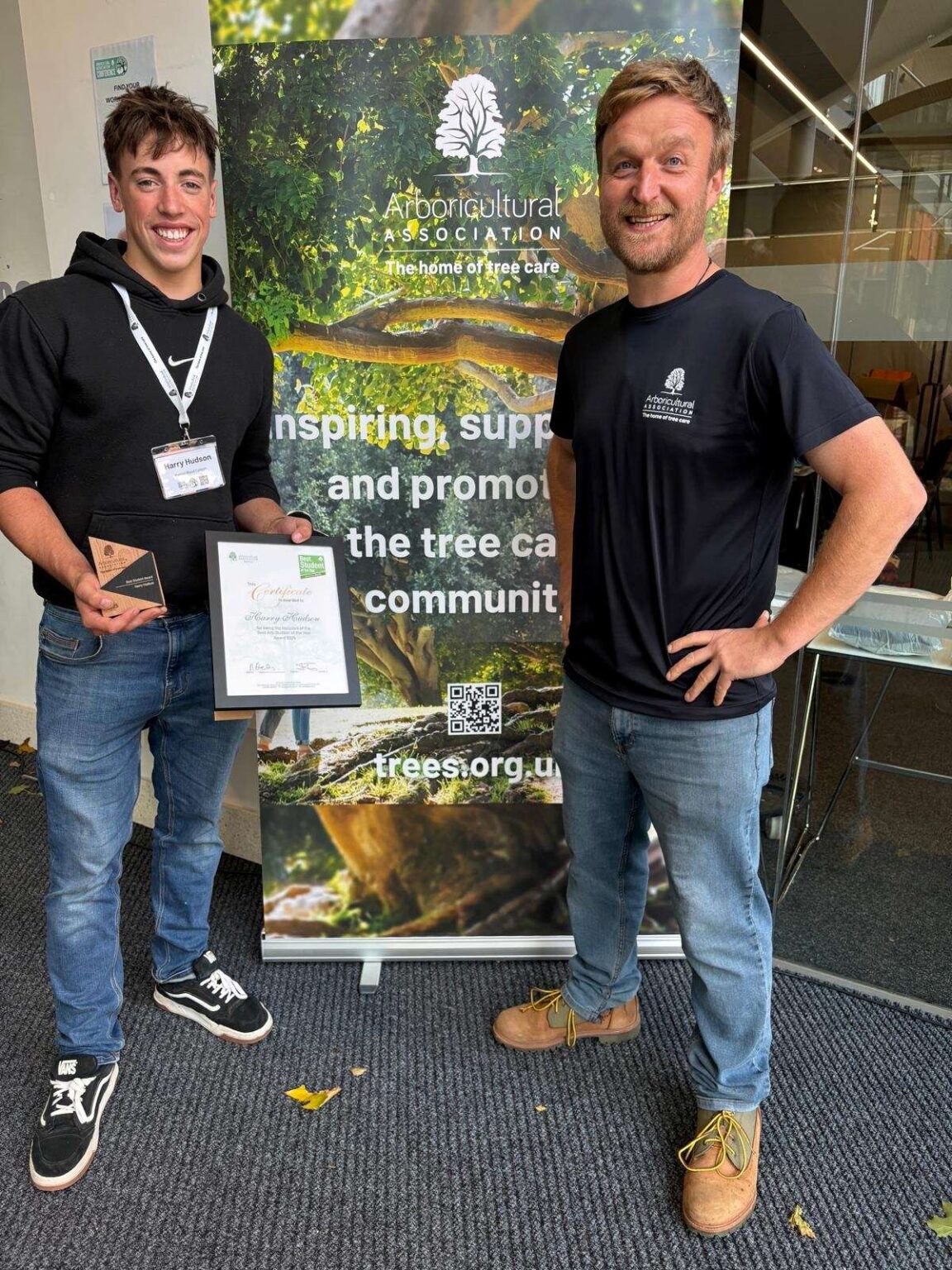 Merrist Wood College Student Wins Prestigious National Arboriculture Award - Activate Learning